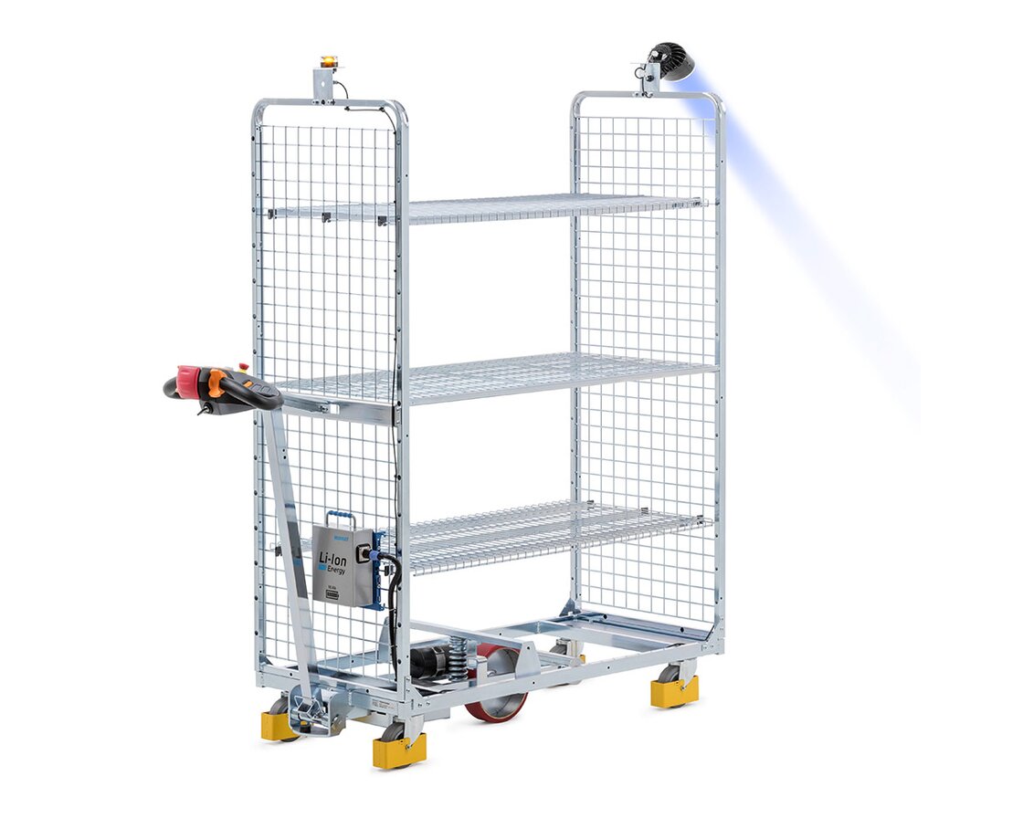 Kommissionierwagen KT3 "drive" | Wanzl