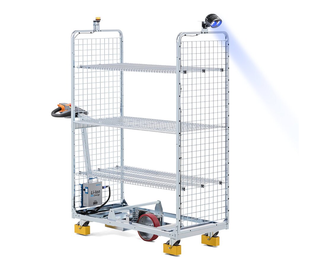 KT3 "drive" order picking trolley | Wanzl