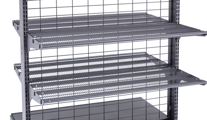 Regálový modul wire tech 100 mobile | Wanzl