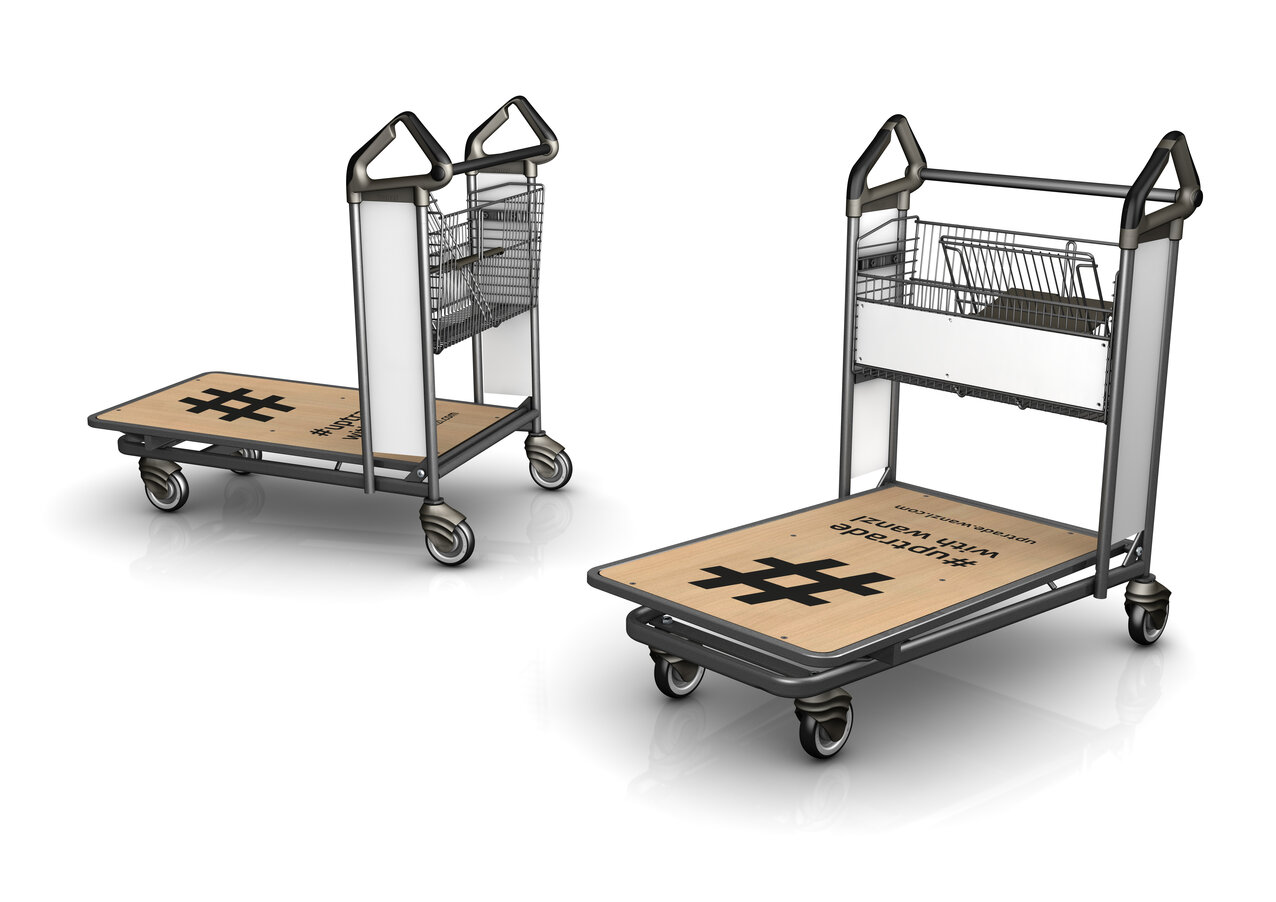 EuroShop 2017 - Modular Transport Trolleys | Wanzl