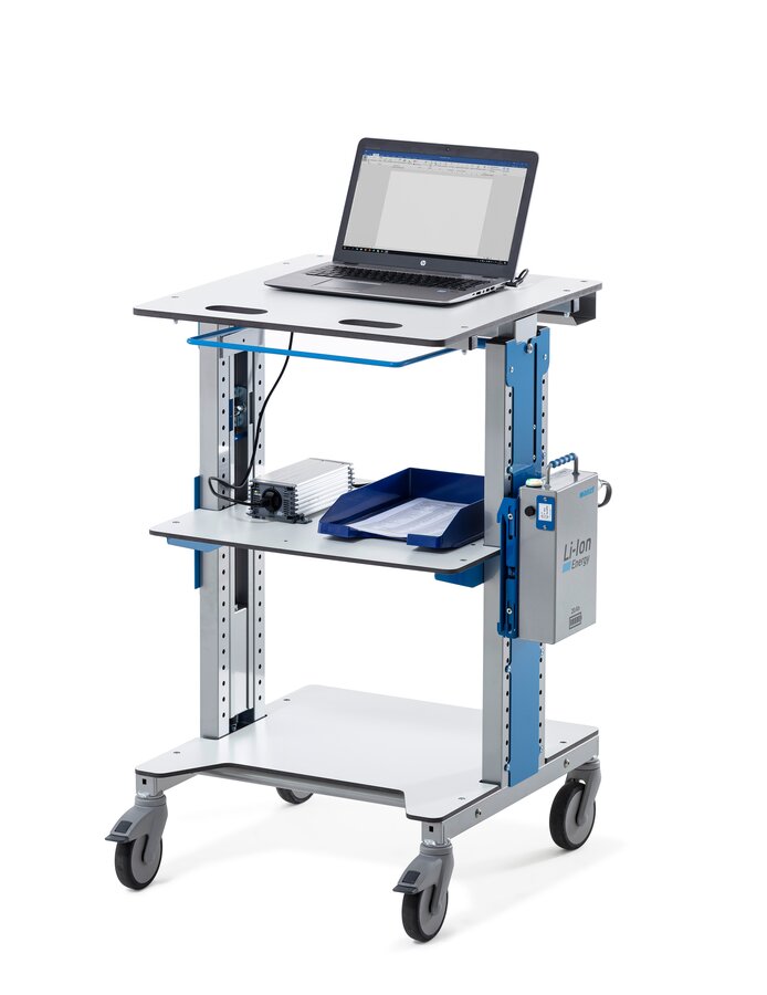 Mobile workstation and wearable scanner MARK2 | Wanzl