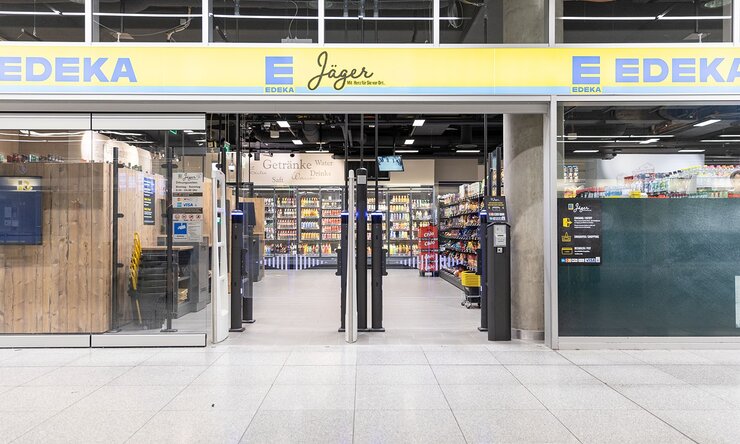24/7 self-service concept for EDEKA Jäger at Stuttgart