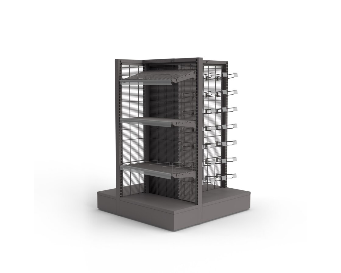 4-Way Merchandiser | Wanzl