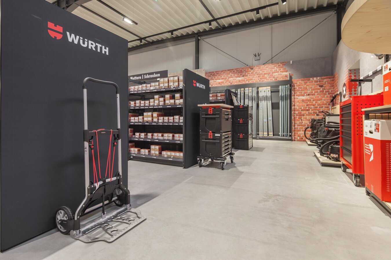A new store is born – Würth and Wanzl present a new store